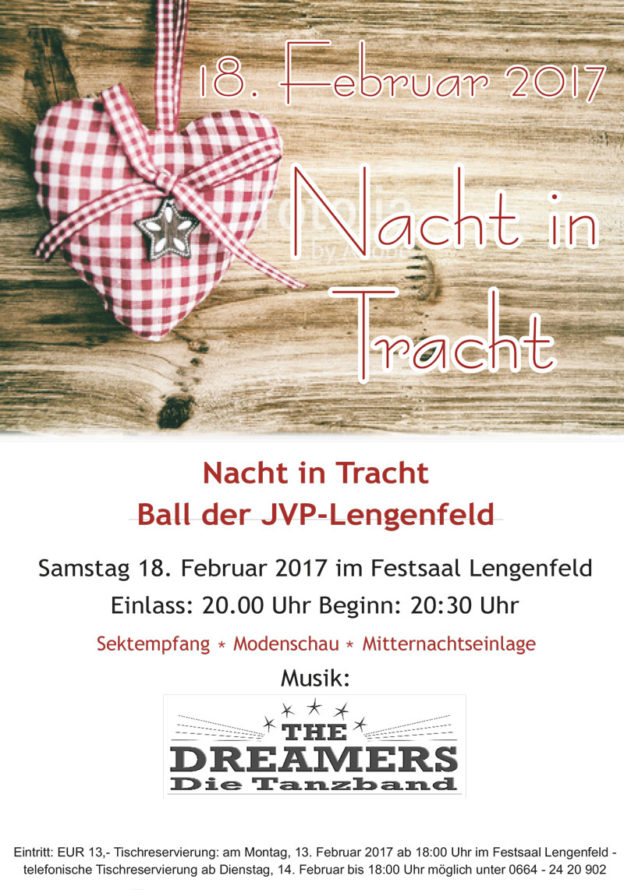 Ball der JVP-Lengenfeld | The Dreamers - Die Tanzband